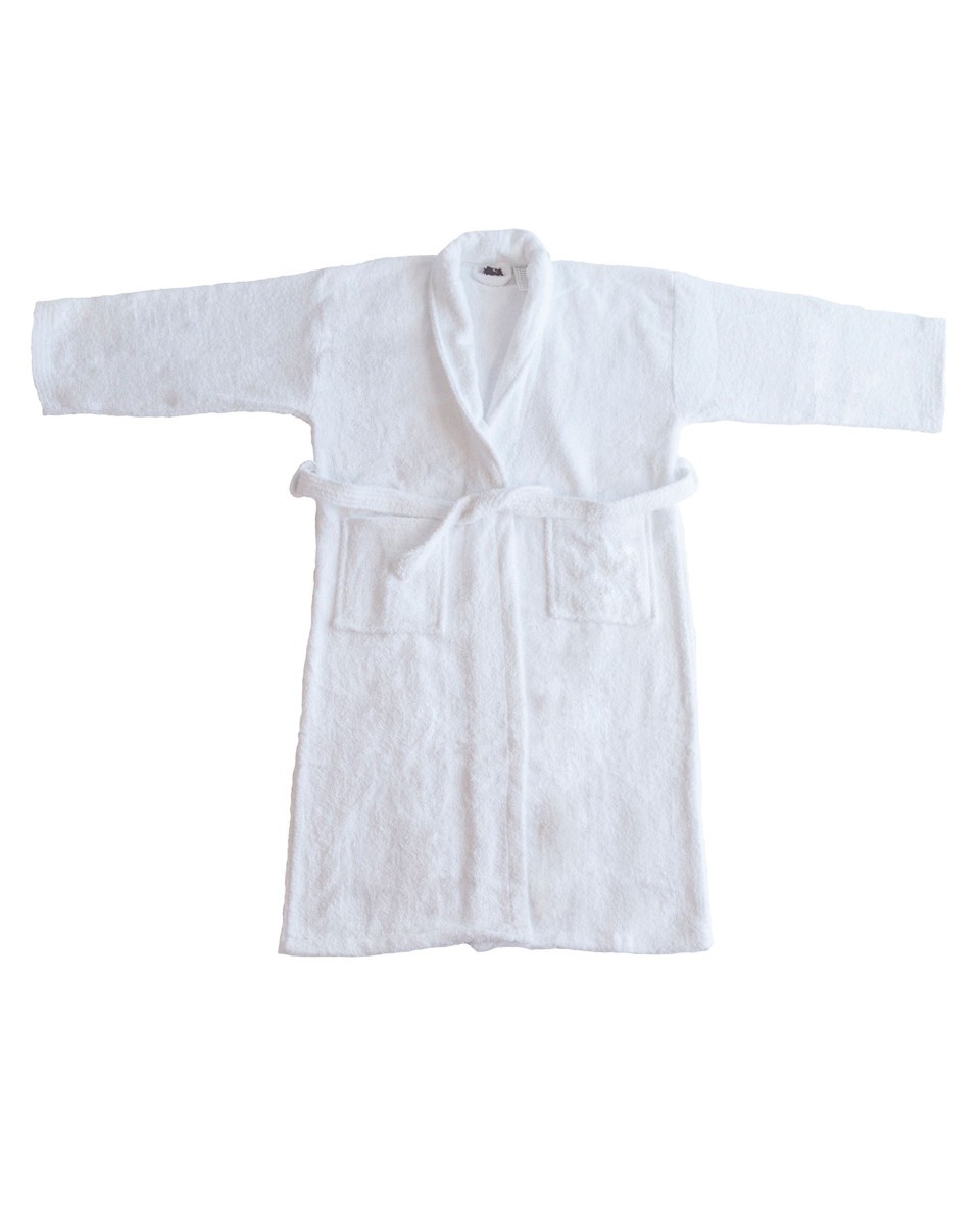 380gsm 100% Cotton Bath Robe Embroidered Workwear UK