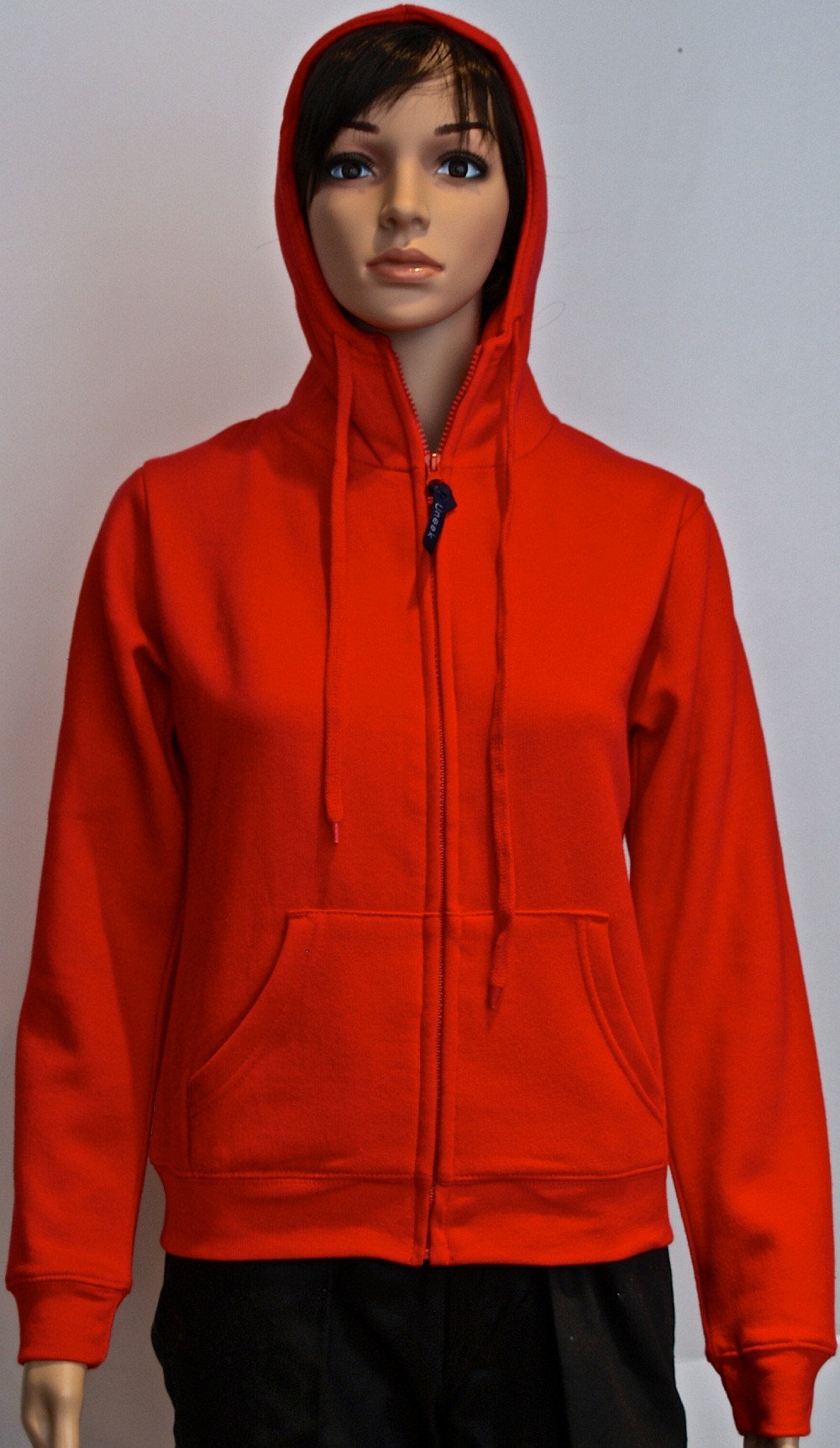 Embroidered Workwear - A 50% cotton, 50% polyester womens zipped up ...